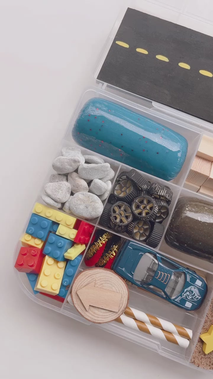 Race Car Playdough Activity Kit – Sensory Mama Creations